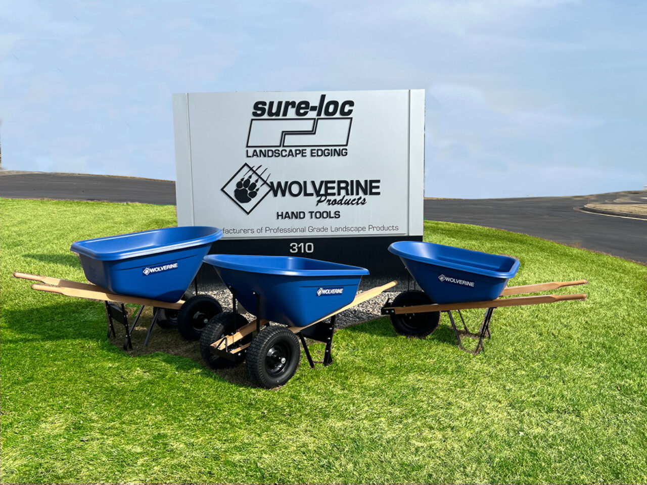 Wheelbarrows - Poly & Steel - Wolverine Hand Tools